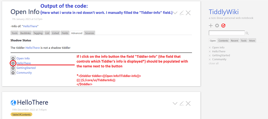 How to set with "$action-setfield" a value that is a transclusion ...