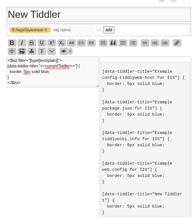How to apply custom styles by field value ("type" field) - howto - Talk TW