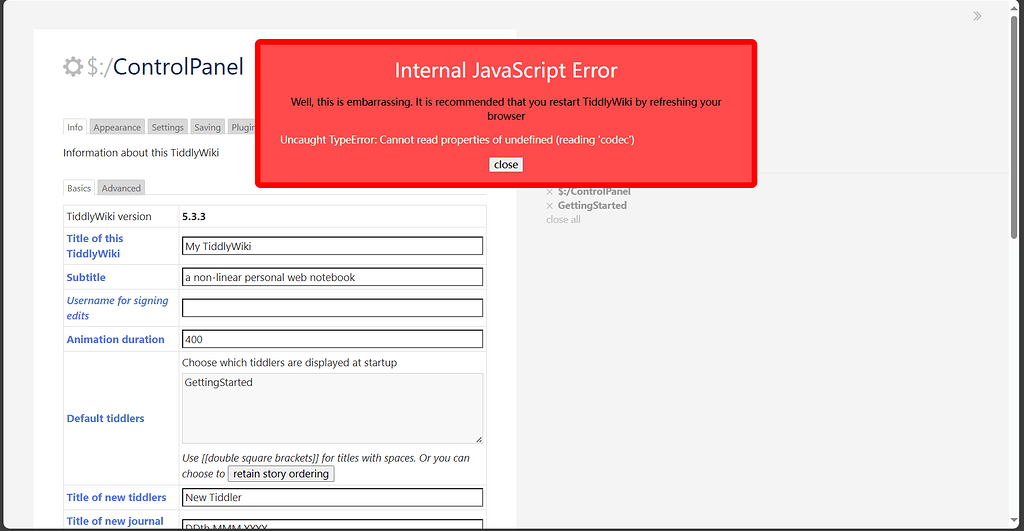 Code Uglifier something wrong - Talk TW Code Uglifier something wrong - Talk TW