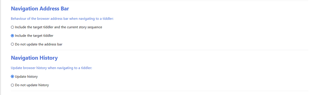 How to activate browser back-buttons in a wiki - howto - Talk TW