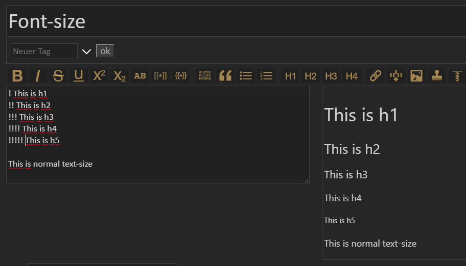 How To Set Font size For Heading Level 1 4 Talk TW How To Set Font size For Heading Level 1 4 Talk TW